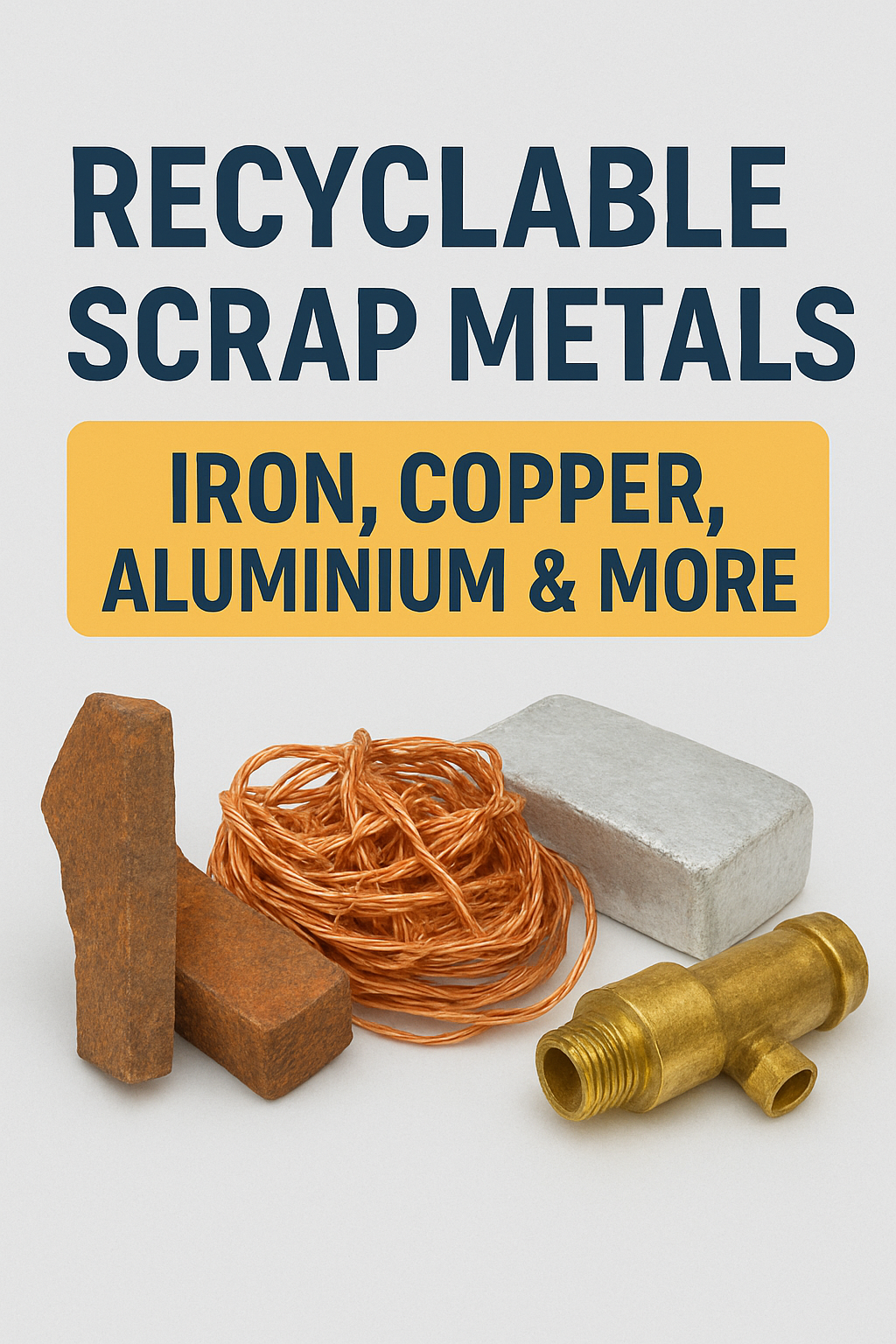 7 Powerful Types of Recyclable Scrap Metals: Iron, Copper, Aluminium & More